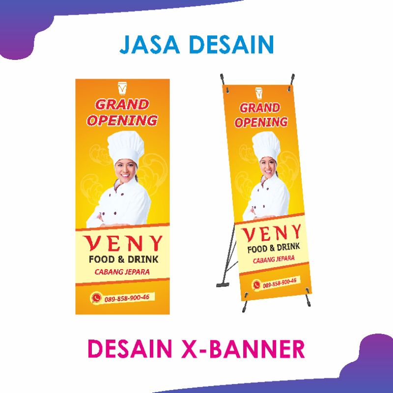Jual DESAIN X-BANNER SPANDUK BALIHO BAGUS DAN KEREN | Shopee Indonesia