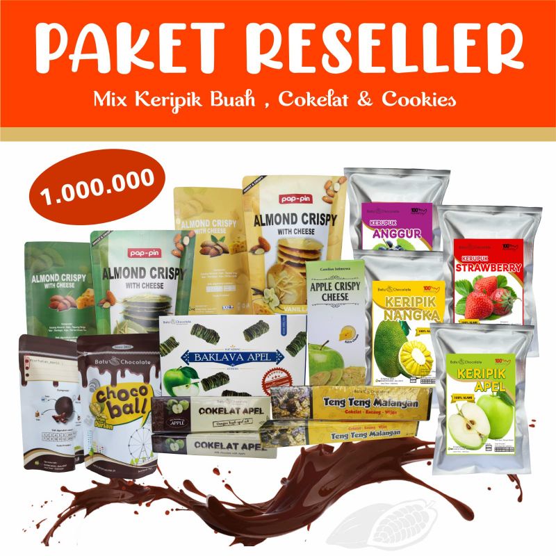 Jual One Mandiri Sukses - Paket Reseller Keripik Buah dan Snack Mix ...