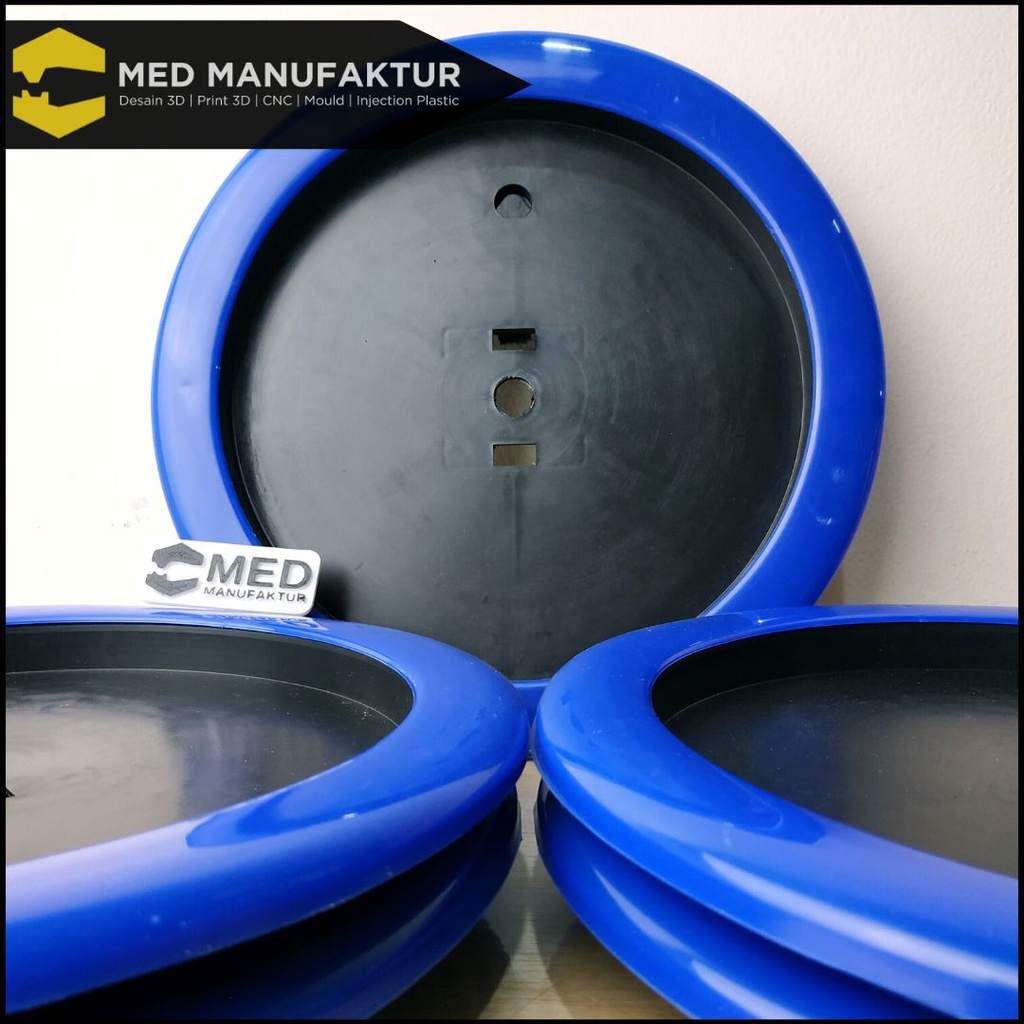 Jual Casing Jam Dinding Klasik 30 cm (Warna Ring Biru) | Shopee Indonesia