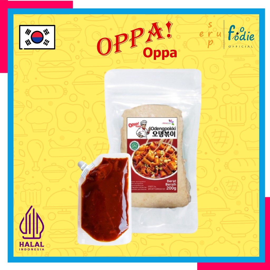 Jual SUPERFOODIE Oden + Saus / Odeng + Saos / Seasoning Eomuk Korean ...