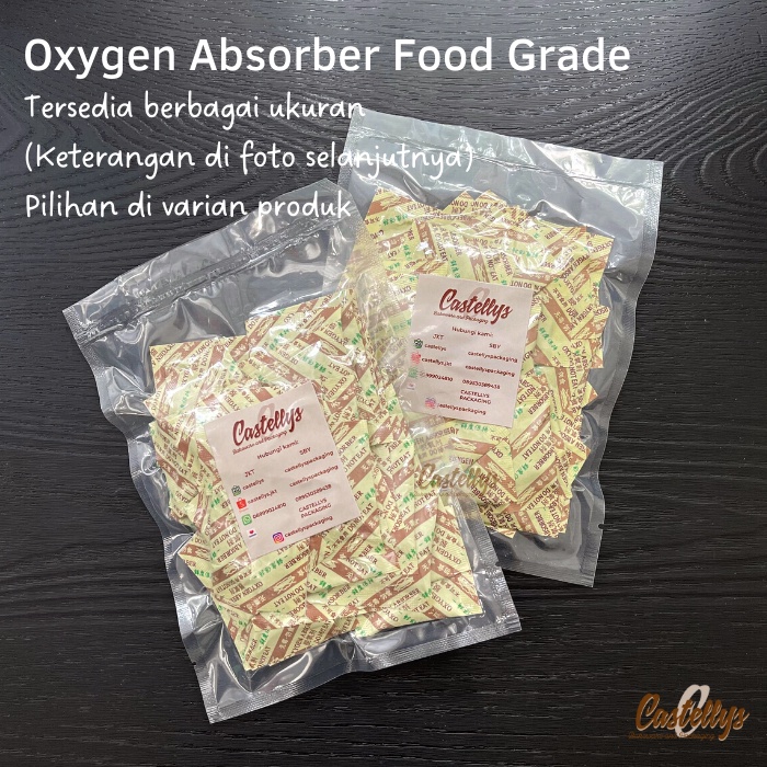 Jual Penyerap Oksigen Silica Gel Oxygen Absorber untuk Makanan ...