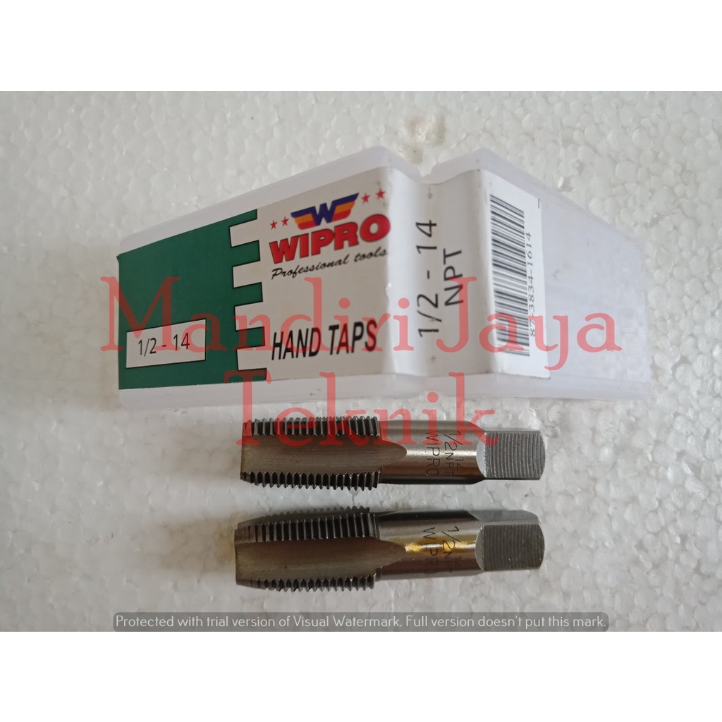 Jual Tap Pipa Set 2pcs 1/2 x 14 NPT WIPRO | Shopee Indonesia