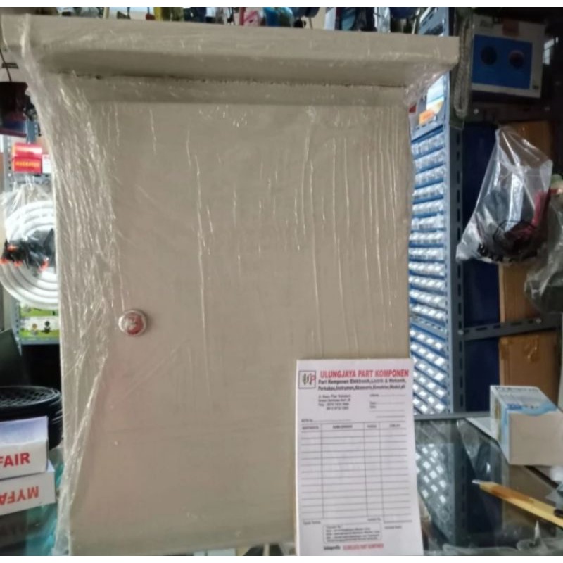 Jual panel listrik outdoor 20x30 box panel listrik topi | Shopee Indonesia