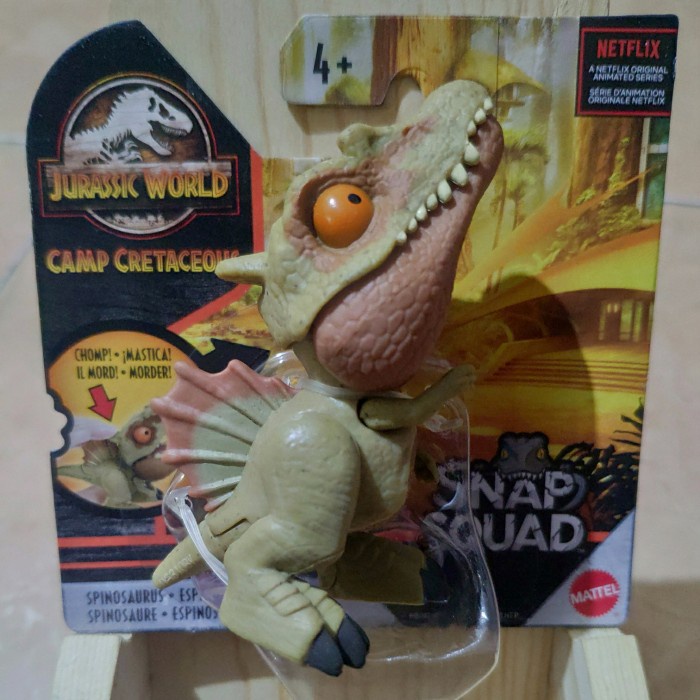 Jual Spinosaurus snap squad wave 9 jurassic world | Shopee Indonesia