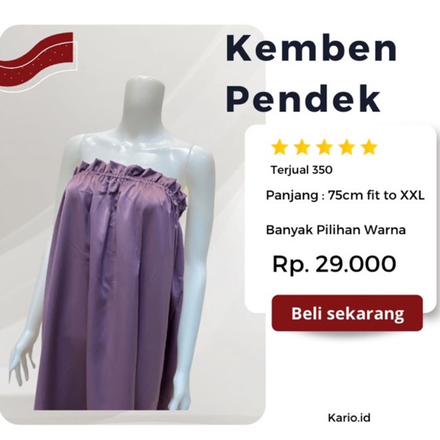 Jual KEMBEN SPA, KEMBEN SALON, SPA WRAP, KEMBEN KLINIK | Shopee Indonesia