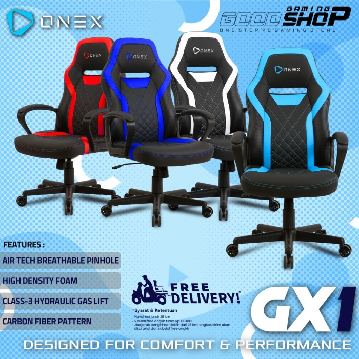 Jual Kursi Onex Gx1 / Gx 1 / Gx-1 Premium Quality Gaming Chair | Shopee ...