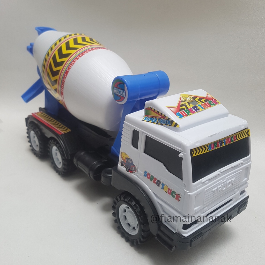 Jual Truk molen besar mainan truck konstruksi anak | Shopee Indonesia
