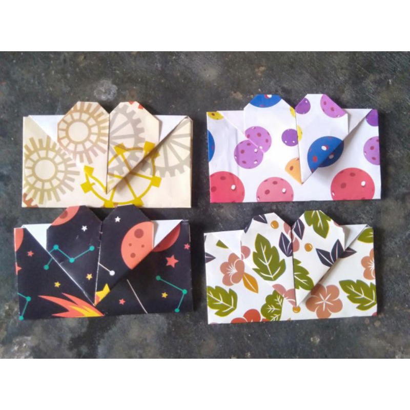 Jual amplop lebaran unik bentuk love (isi 10pcs) | Shopee Indonesia