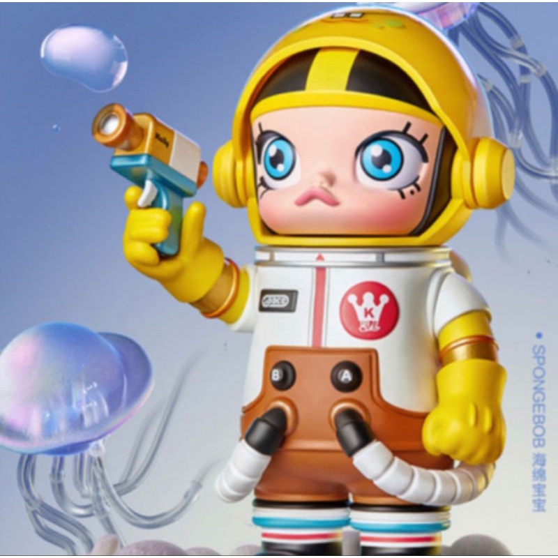 Jual Pop Mart 100% Mega Space Molly - Spongebob Blind Box Mega ...