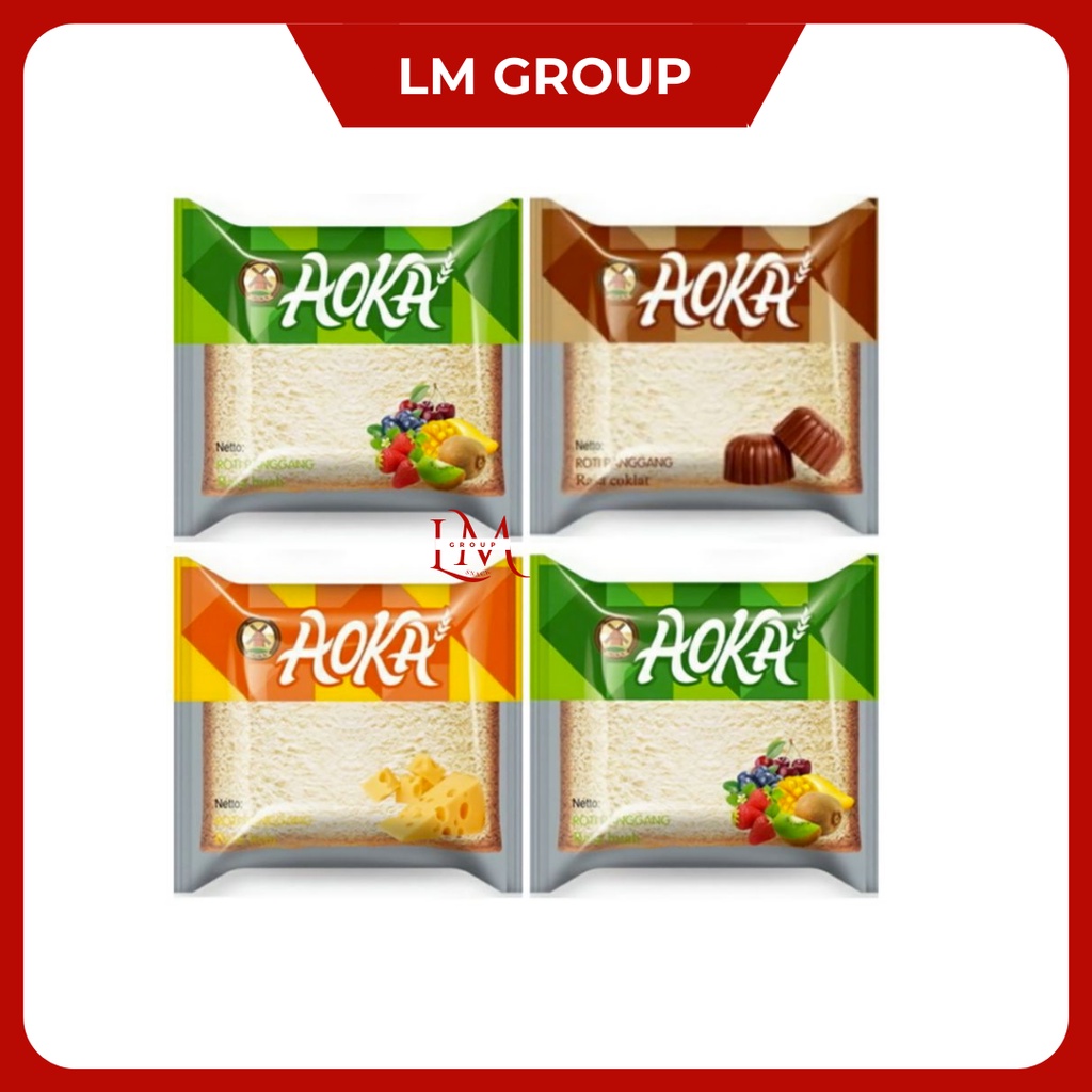 Jual Roti Aoka Super Lembut Beraneka Rasa @65gr | Shopee Indonesia