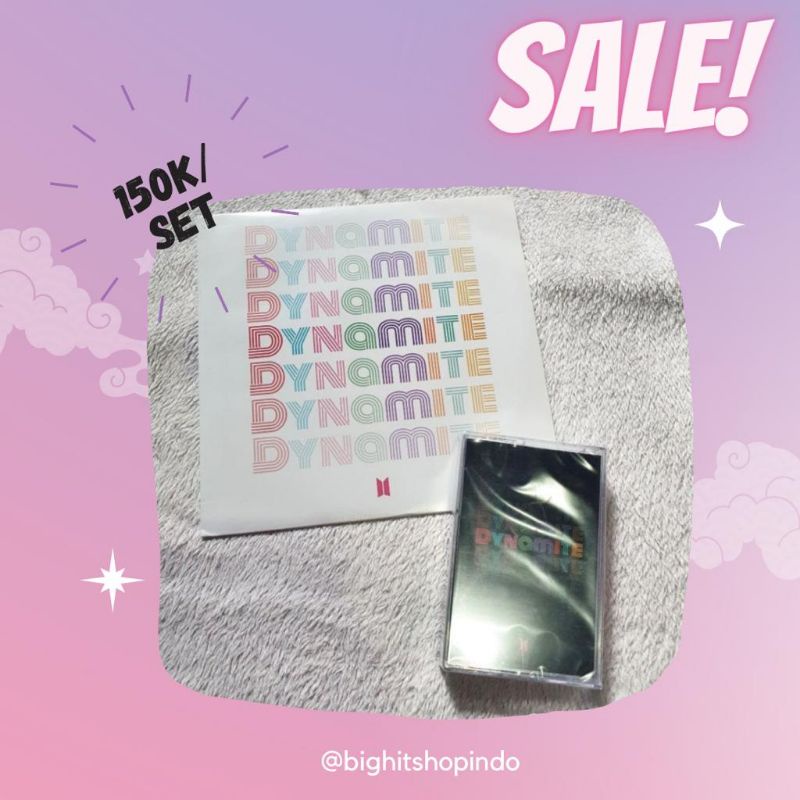 Jual [SALE] BTS DYNAMITE VINYL & CASSETE ALBUM // BTS DYNAMITE ALBUM ...