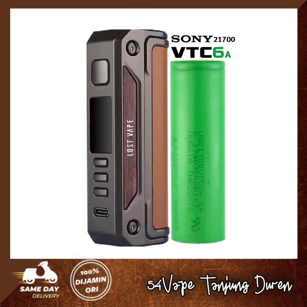 Jual THELEMA QUEST SOLO MOD + 21700 BATTERY AUTHENTIC BY LOST VAPE ...