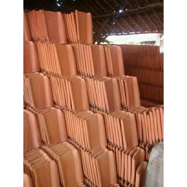 Jual Genteng Plentong Press Genteng kramik Tanah Liat berkualitas Super ...