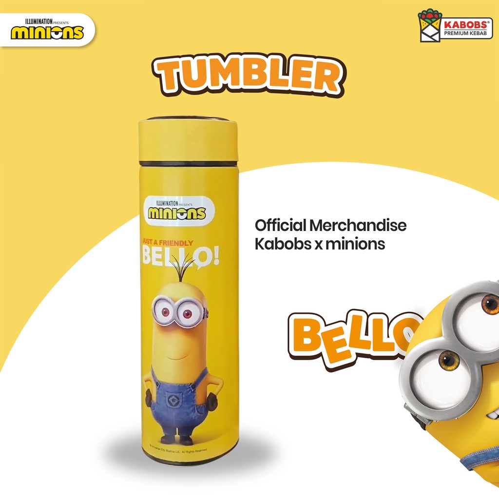 Jual Tumbler Minion Kevin Official Merchandise Kabobs x Minions ... Jual Tumbler Minion Kevin Official Merchandise Kabobs x Minions ...