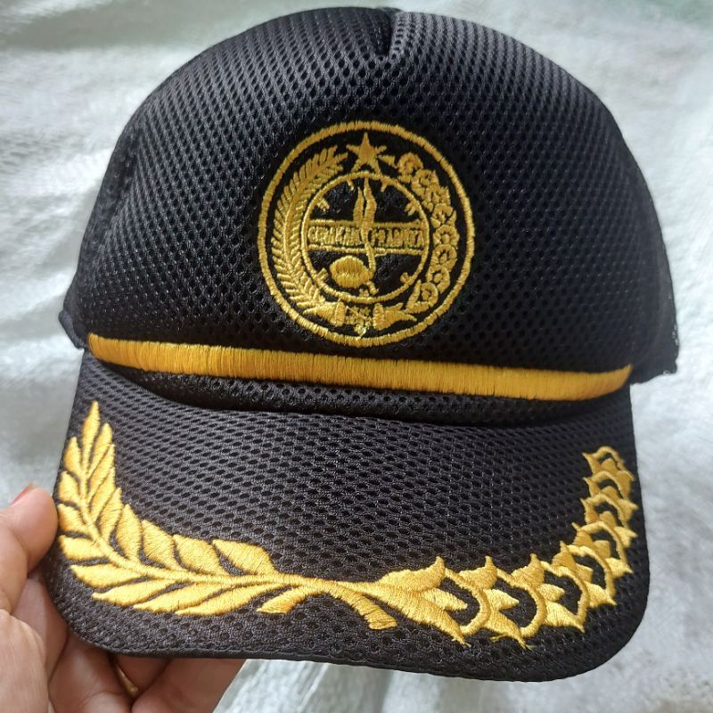 Jual Topi Pramuka Scout Paskibra Korpri gratis bordir nama samping ...