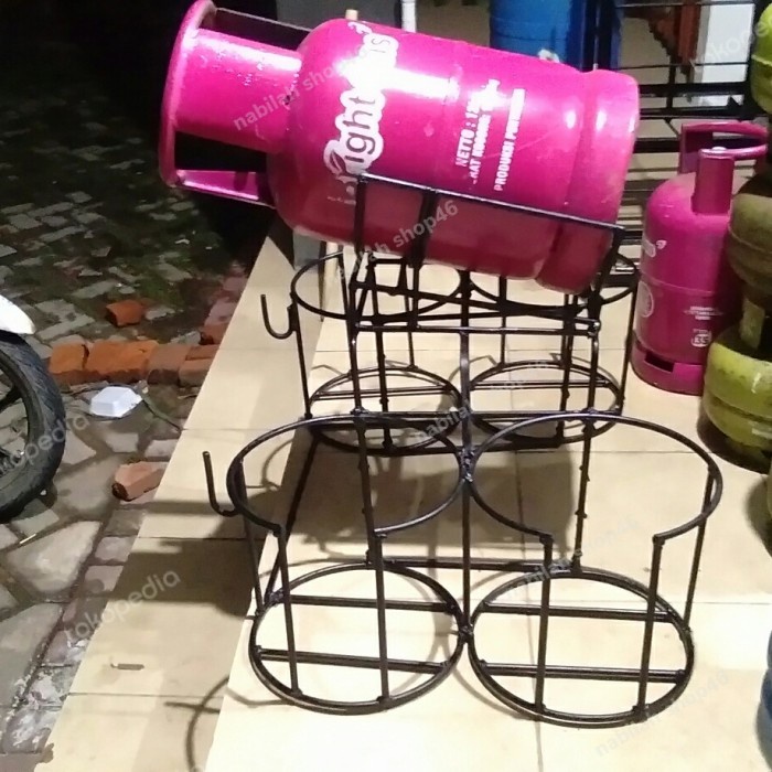 Jual keranjang angkut galon,atas bisa untuk gas 12 kg BESI 12MM ...