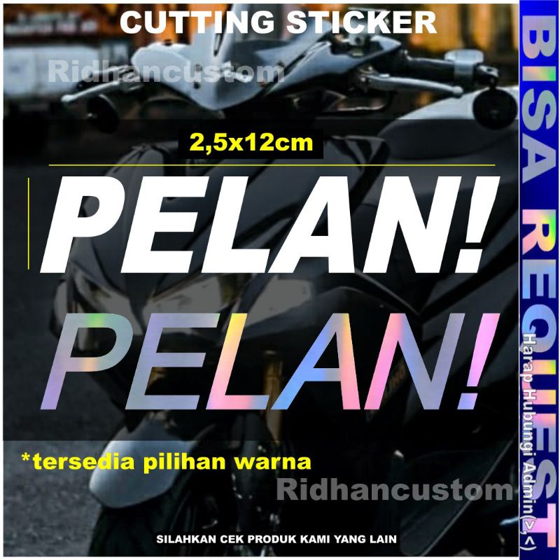 Jual [PELAN] CUTTING STICKER MOTOR PELAN! | Shopee Indonesia