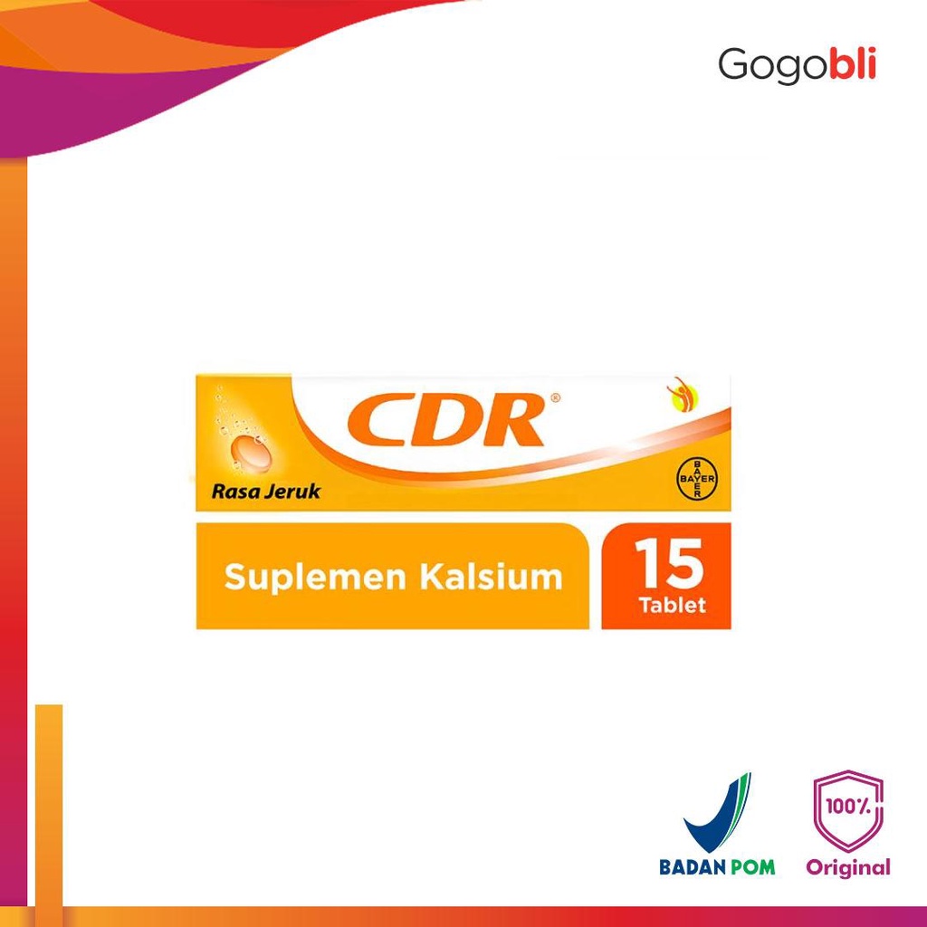 Jual CDR Sweet Orange Effervescent 15 tab | Shopee Indonesia
