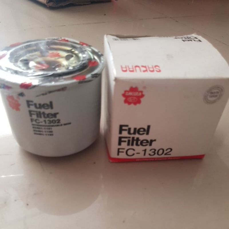 Jual FC-1302 SAKURA FUEL FILTER SOLAR RANGER HINO DUTRO DYNASAURUS ...