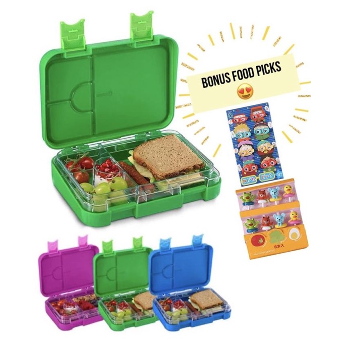 Jual Yumbox Tapas Portofino Panino Lookalike Smiggle Snack Bento Box ...