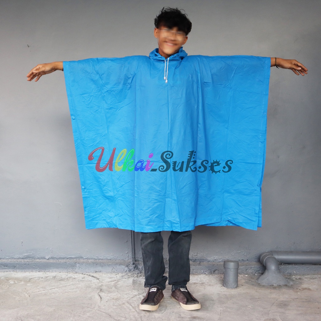 Jual Jas Jaz Hujan Ujan Ponco Dewasa Pria Wanita Jaket Dan Celana Warna ...