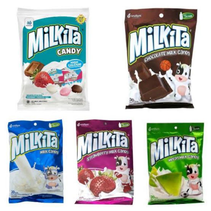 Jual PERMEN MILKITA CANDY 1 BAGS | Shopee Indonesia