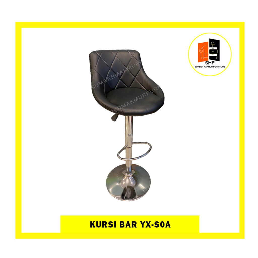 Jual Kursi bar bulat kursi cafe kursi minibar hidrolik minimalis YX-S0A ...