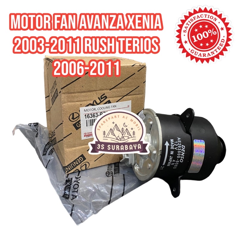 Jual Motor Fan Radiator Avanza Xenia Rush Terios 2003-2011 Toyota part ...