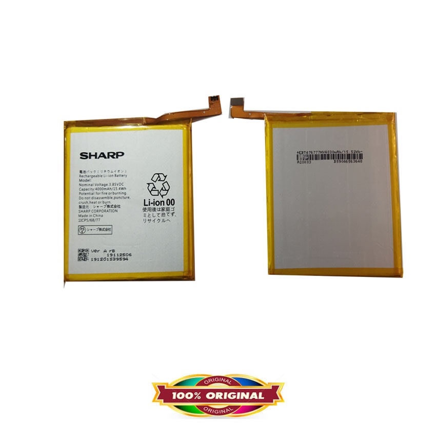 Jual Original Battery for Sharp Aquos Sense 4 Plus - Sense4 Plus - 4000 ...