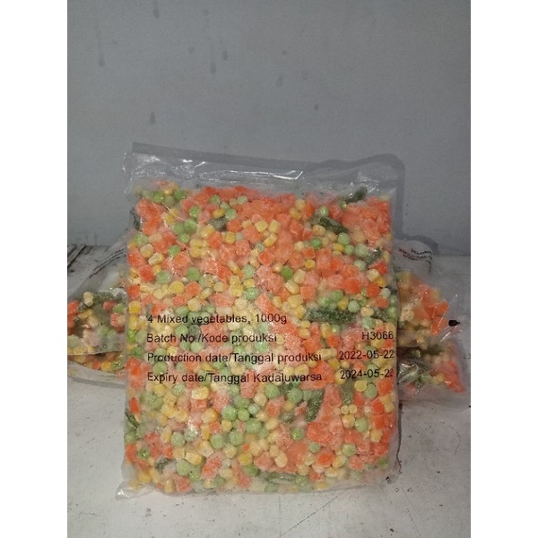 Jual 4 MIX VEGETABLE 1KG & 500GR | Shopee Indonesia