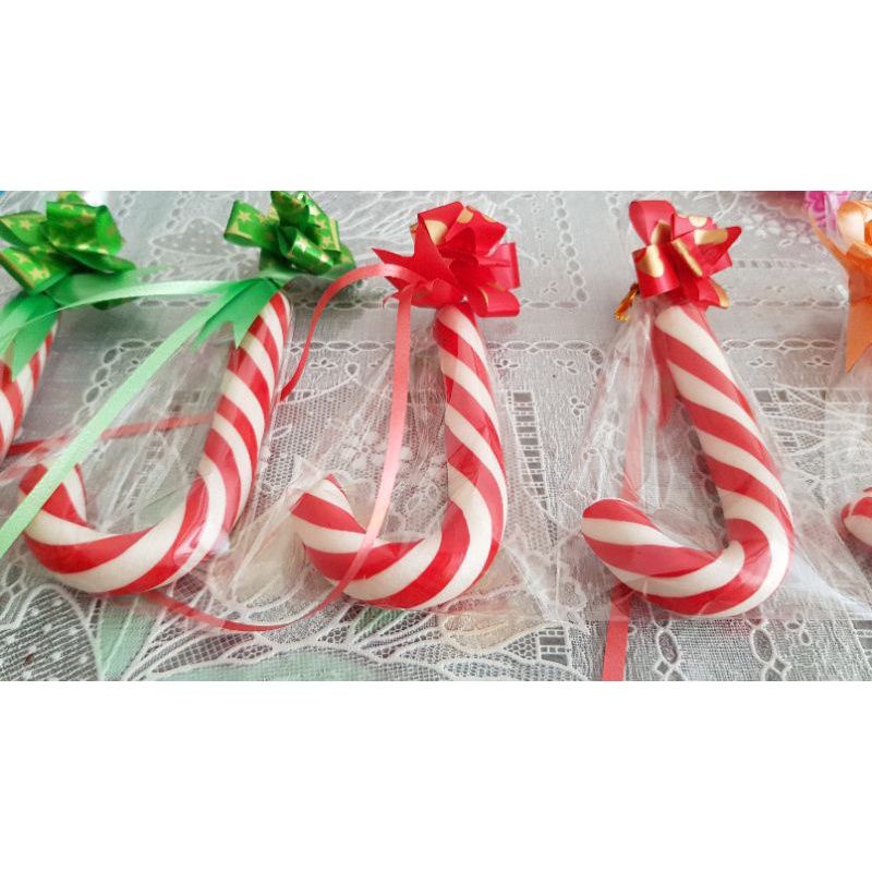 Jual PERMEN TONGKAT NATAL CANDY CANE 9 CM | Shopee Indonesia
