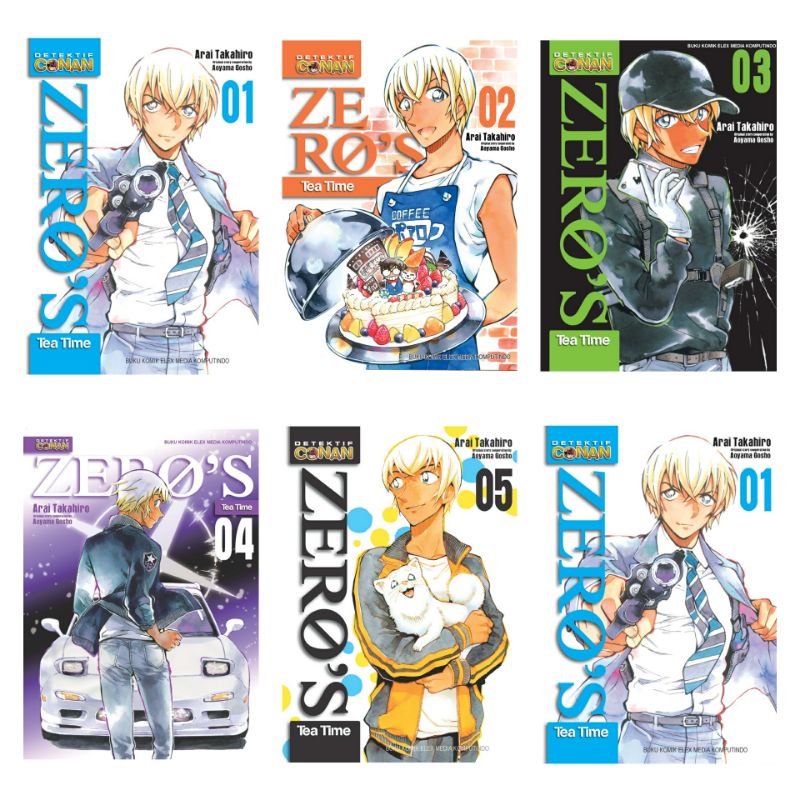 Jual Komik Detektif Conan Zero's Tea Time Vol. 1 2 3 4 5 6 7 8 9 10 11 ...