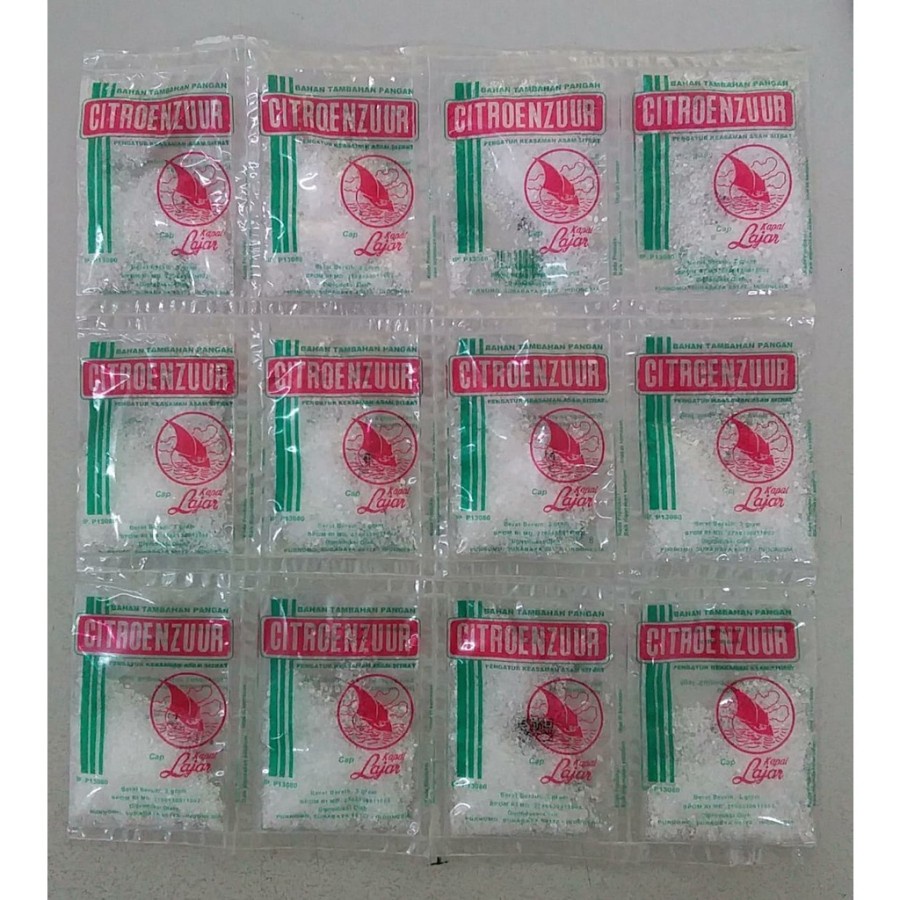 Jual Kapal Layar Citrun/Garam Asam 3gr isi 12pcs | Shopee Indonesia
