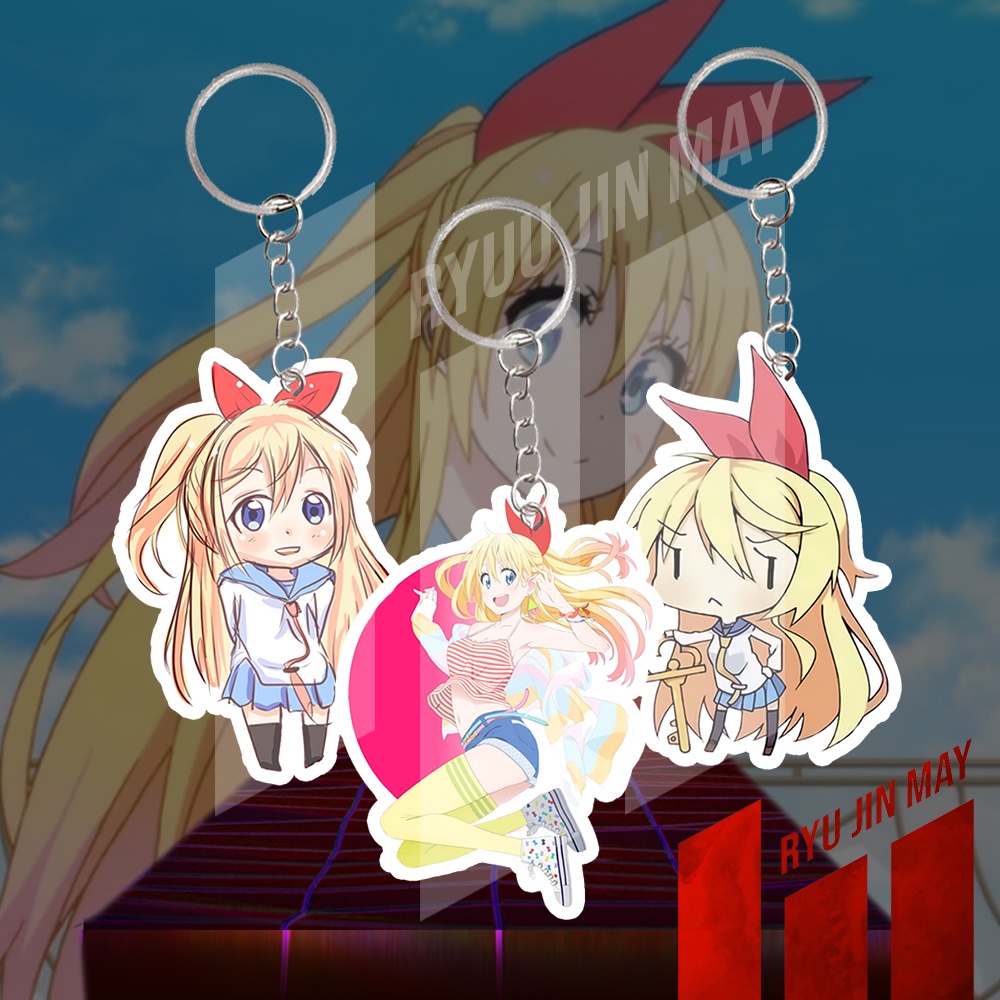 Jual Gantungan Kunci / Keychain / Gantungan HP - Nisekoi - Chitoge ...