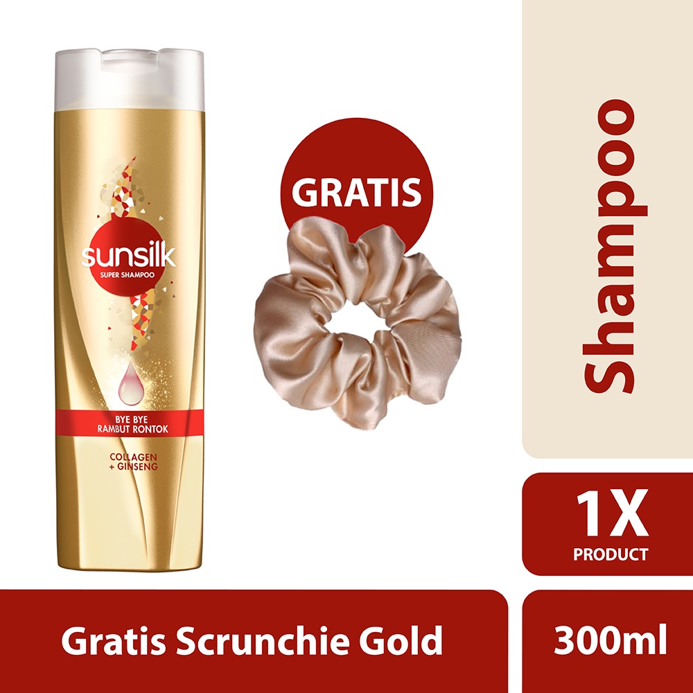 Jual Buy Sunsilk Super Shampoo Bye-Bye Rambut Rontok 300ml FREE ...