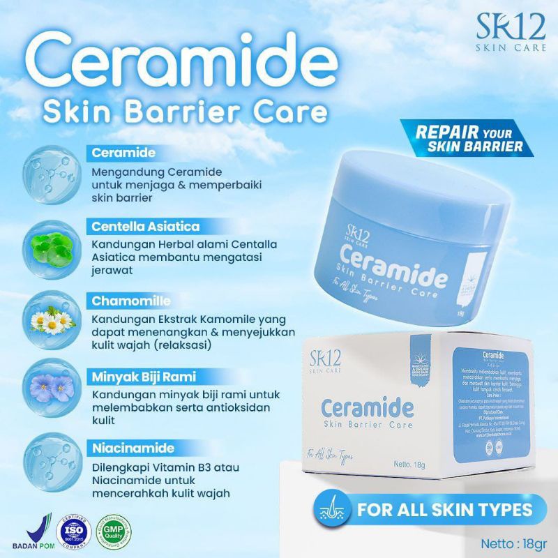 Jual Ceramide skin barrier care SR12 - ceramide sr12 | Shopee Indonesia