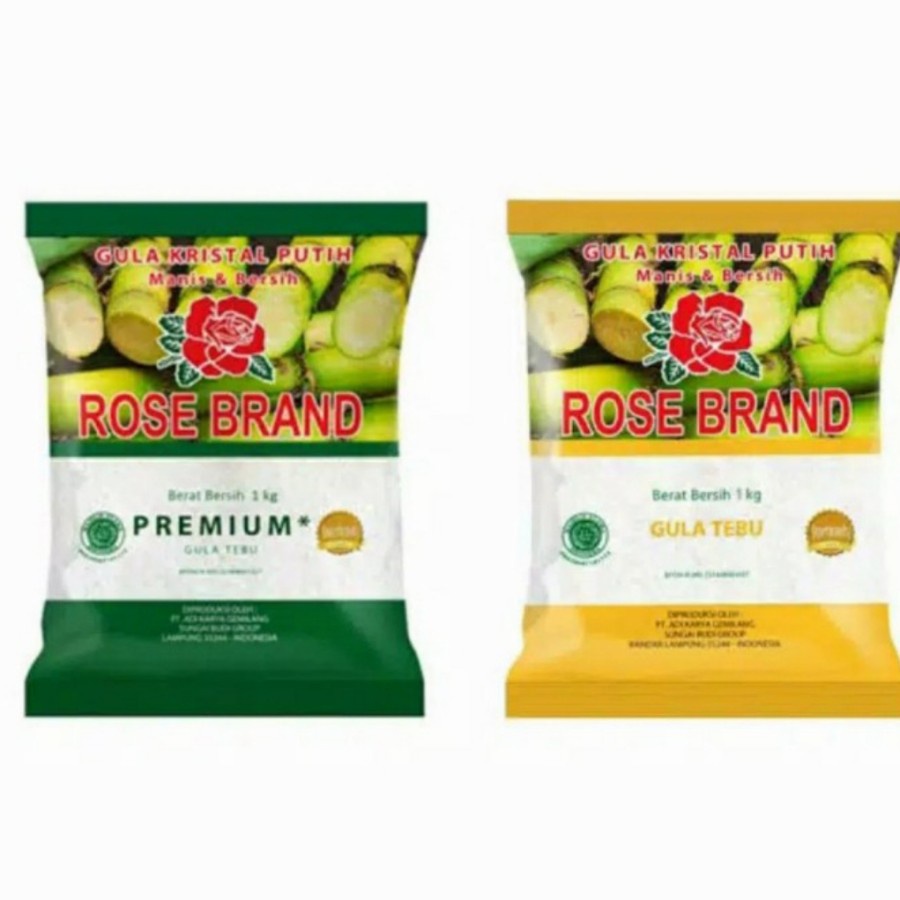 Jual Rose Brand Gula Pasir Premium Pouch 1kg | Shopee Indonesia