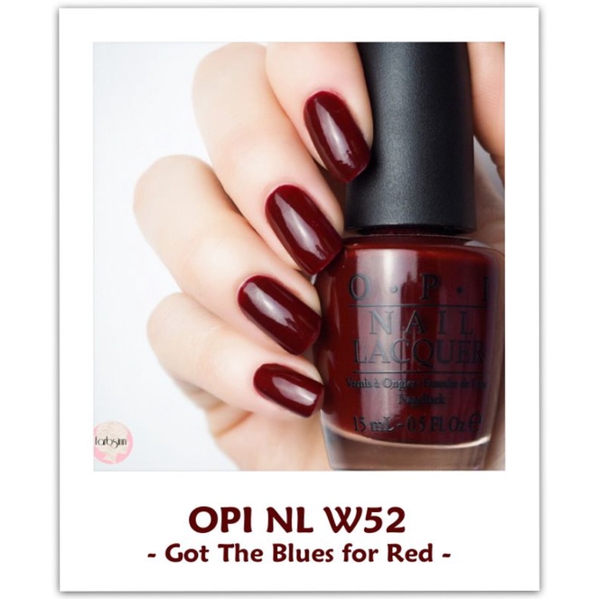 Jual Opi Nl W52 Opi Got The Blues For Red Opi Original Opi Nail
