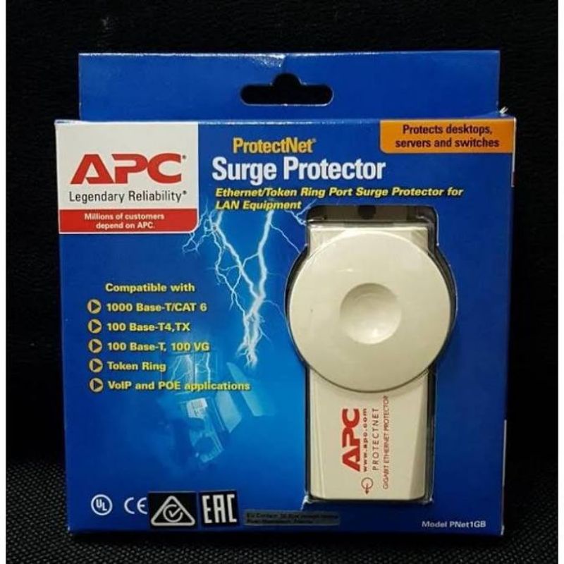 Jual APC SURGE PROTECTOR LAN RJ45 PNET 1GB (ANTI PETIR) | Shopee Indonesia