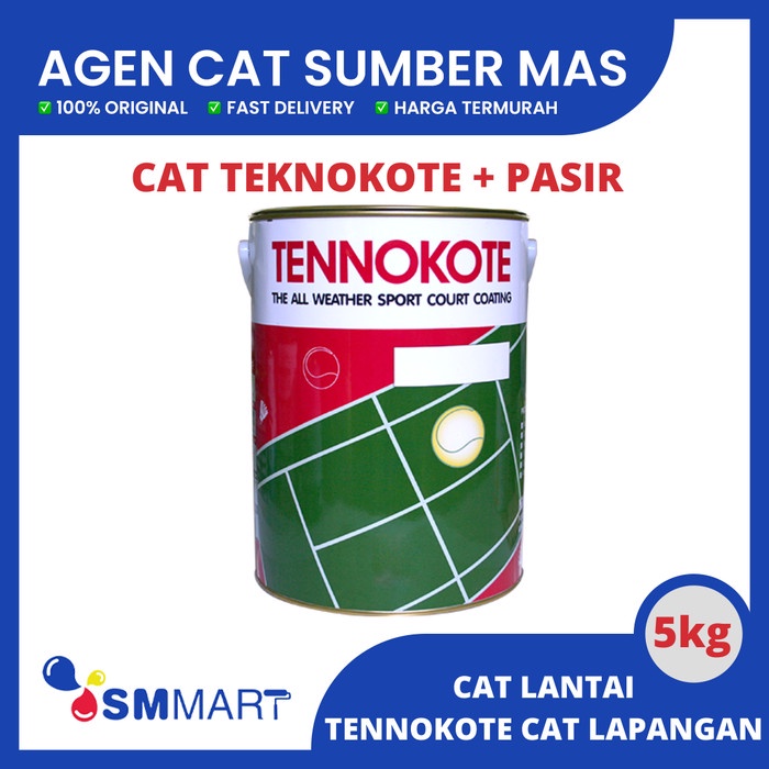 Jual Produk Unggulan] TENNOKOTE CAT LAPANGAN/ CAT LANTAI KASAR /TNK ...