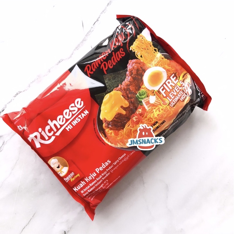 Jual [PROMO!!] Richeese Mie Goreng Keju 74gr - mie instant viral nikmat ...