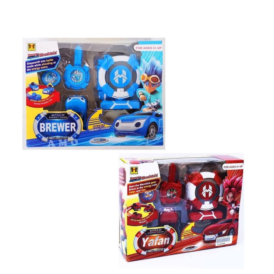 Jual MAINAN JAM TANGAN MOBIL WATCH CAR BATTLE OFF ENERGY COIN BREWER ...