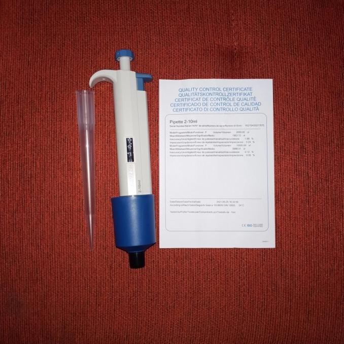 Jual Micropipette Ikeme 2-10Ml Setara Pipette Dlab Dragonlab | Shopee Indonesia