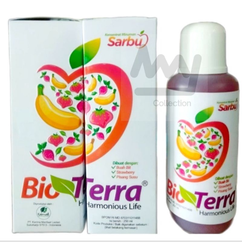 Jual Bio Terra Bioterra SARBU Sari Buah Probiotik Obat batuk Pencernaan ...