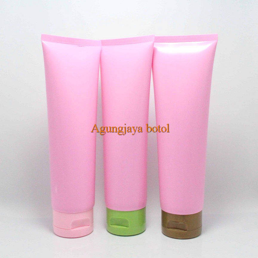 Jual Tube Cream 150 Gr Pink Tutup Fliptop / Tube Plastik / Tube ...
