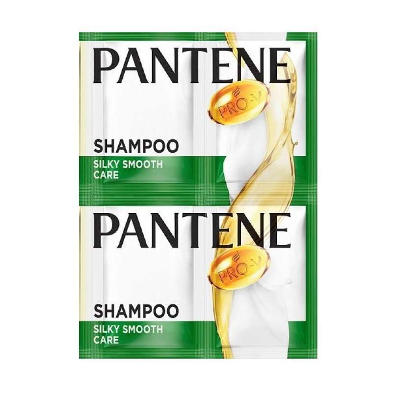 Jual PANTENE Shampoo Smooth Silky 12 Sachet x 10ml | Shopee Indonesia