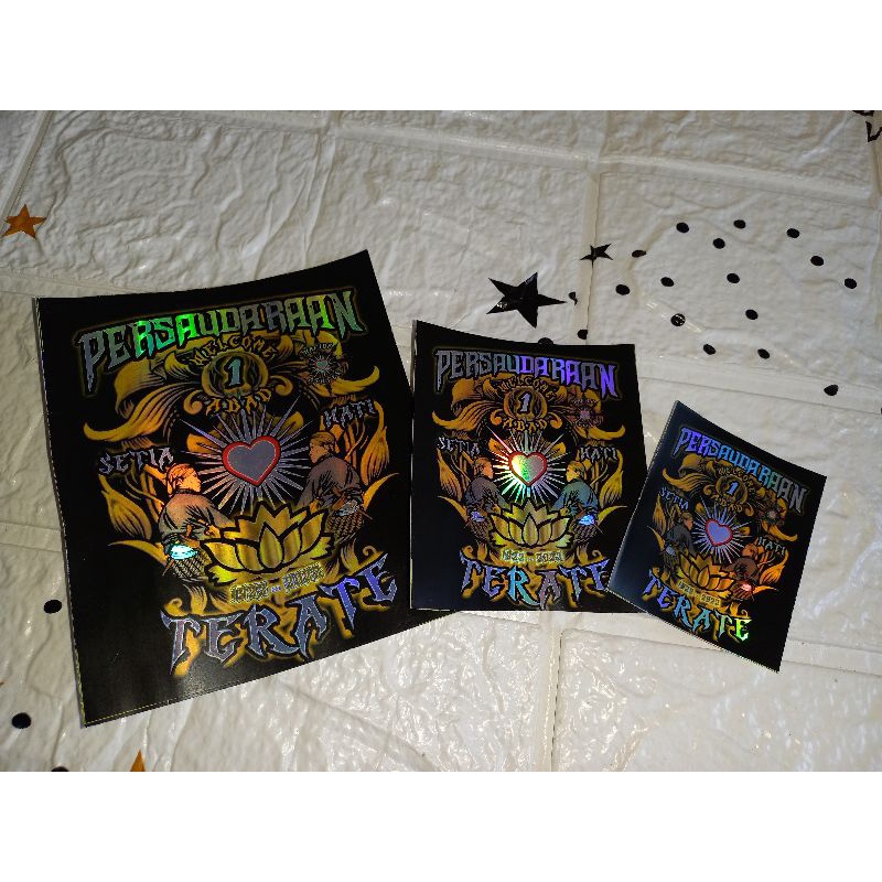 Jual Stiker / sticker hologram SH TERATE 1 ABAD / Perguruan Setia hati ...