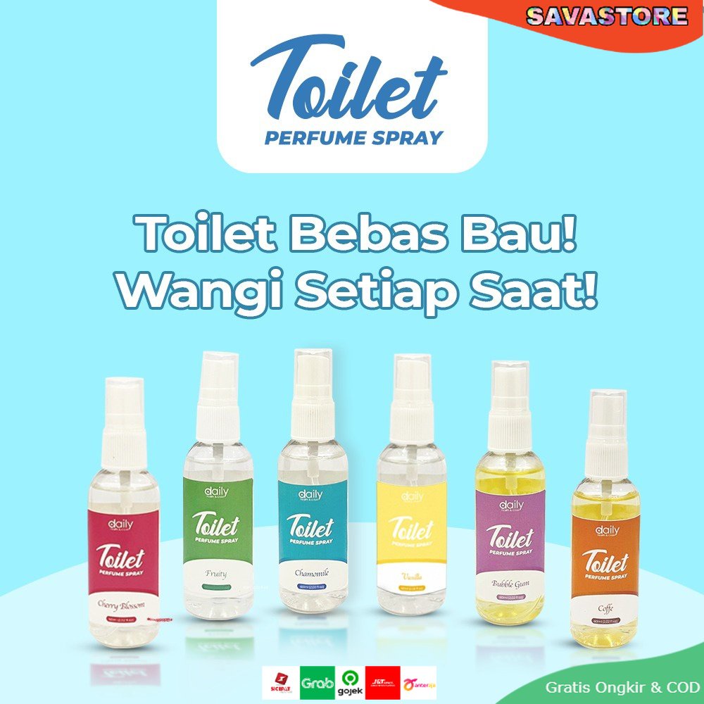 Jual DAILY TOLET PERFUME SPRAY PARFUM PENGHARUM TOILET PRAKTIS 60ml ...