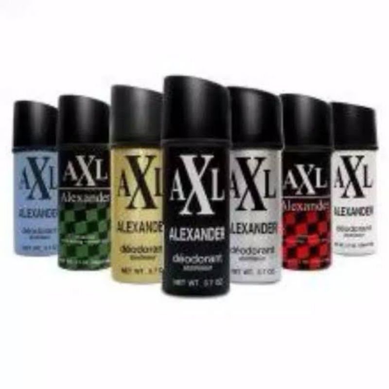 Jual AXL | Alexander Perfume Deodorant 150gr | Shopee Indonesia
