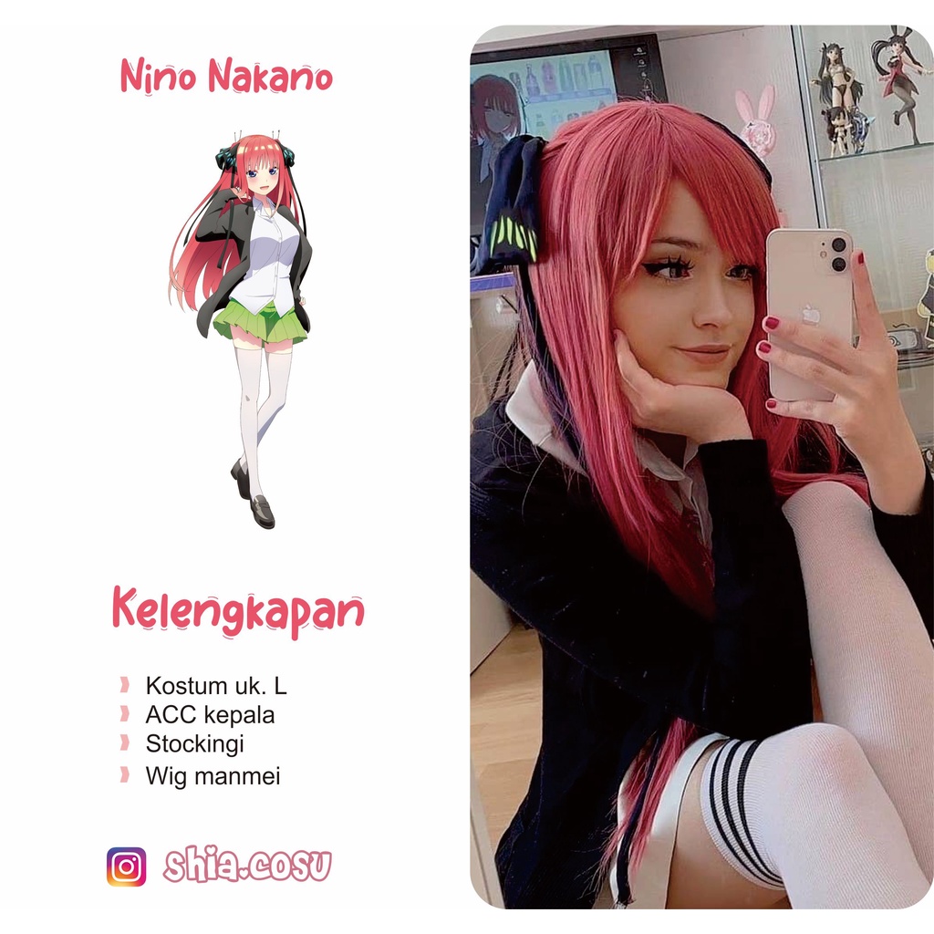 Jual Sewa Cosplay Nino Nakano | Shopee Indonesia